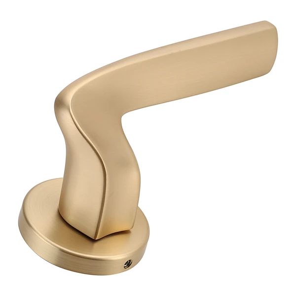Filta Luxury Style Gold Square Door Lock Handles High Quality